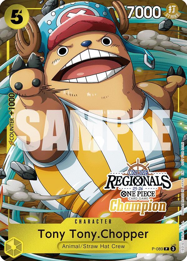 Tony Tony.Chopper (Online Regional Champion Card Set 2025 Vol.2) - One ...