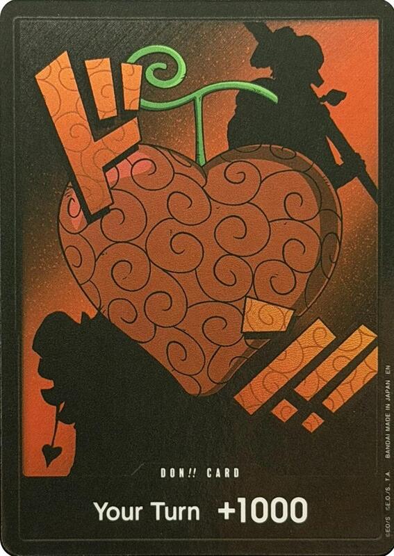 DON!! Card (Op-Op Fruit) (Devil Fruits Collection Vol. 3) - One Piece ...