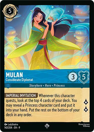 Mulan - Considerate Diplomat - Fabled - Disney Lorcana - TCGplayer.com