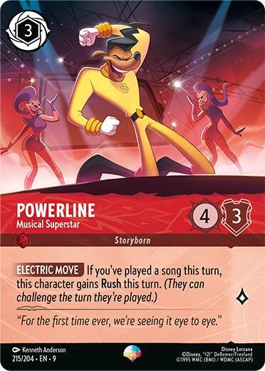 Powerline - Musical Superstar (Epic) - Fabled - Disney Lorcana ...