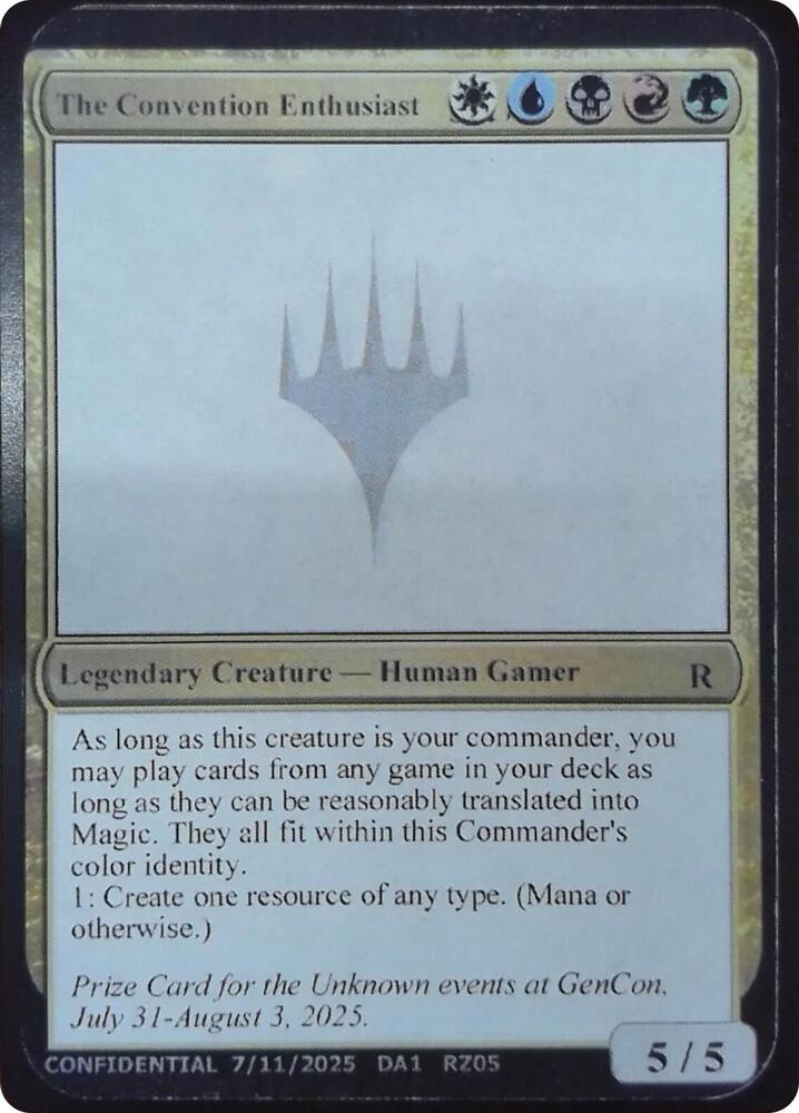 The Convention Enthusiast - Un-Known Event Playtest Cards - Magic: The ...