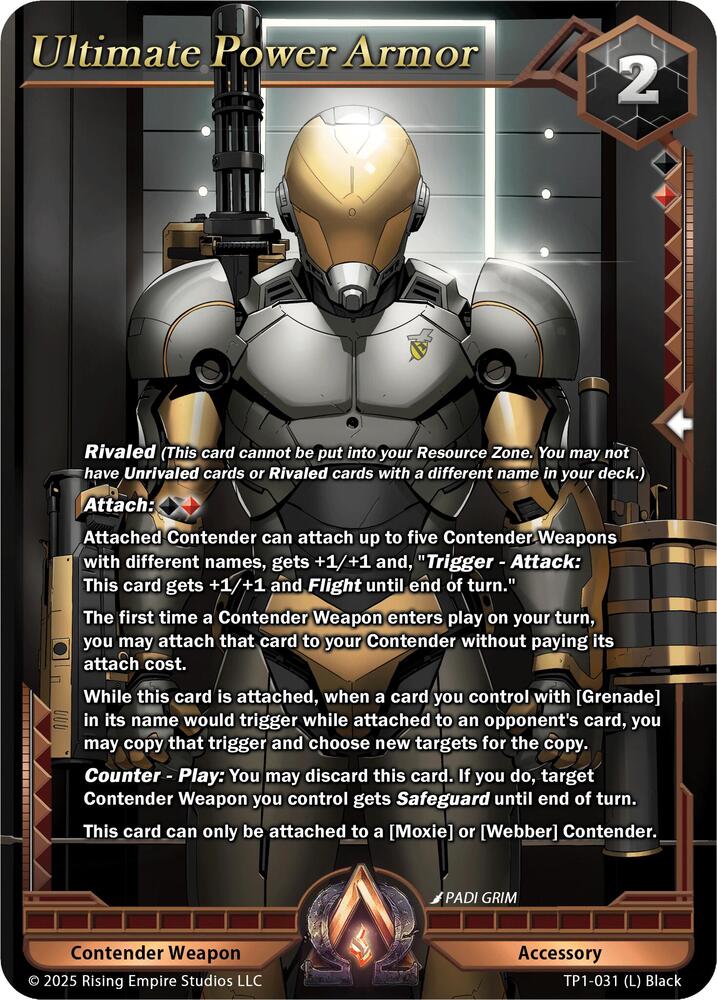 Ultimate Power Armor - Spoils of the Forgotten - Alpha Clash ...