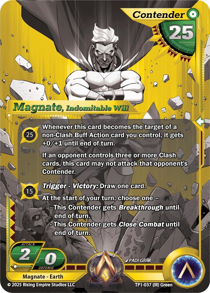 Magnate, Indomitable Will (Gold) - Spoils of the Forgotten - Alpha ...