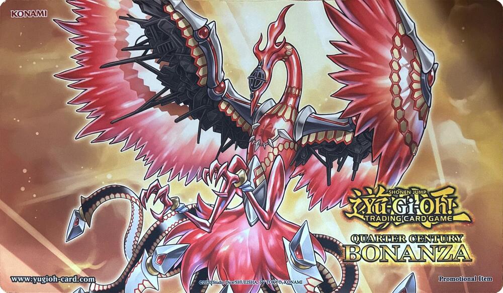 Yu-Gi-Oh! Quarter Century Bonanza - Knightmare Phoenix Game Mat - Konami Playmats - Playmats ...