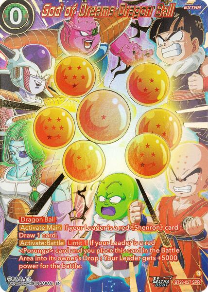 God of Dreams Dragon Ball (SPR) - Prismatic Clash - Dragon Ball Super ...