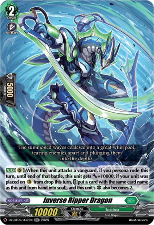 Inverse Ripper Dragon - DZ-BT09: Super Brave Detonation - Cardfight Vanguard - TCGplayer.com