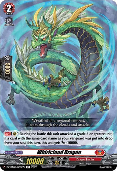 Whirlcloud Dragon - DZ-BT09: Super Brave Detonation - Cardfight Vanguard - TCGplayer.com