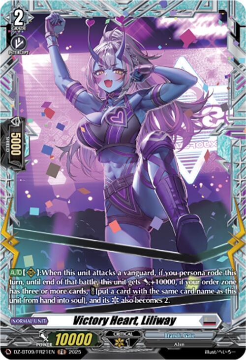 Victory Heart, Liliway (FR) - DZ-BT09: Super Brave Detonation - Cardfight Vanguard - TCGplayer.com