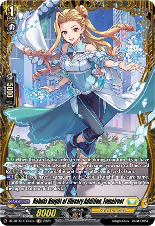 Nebula Knight of Illusory Addition, Fomalroot (FR) - DZ-BT09: Super ...