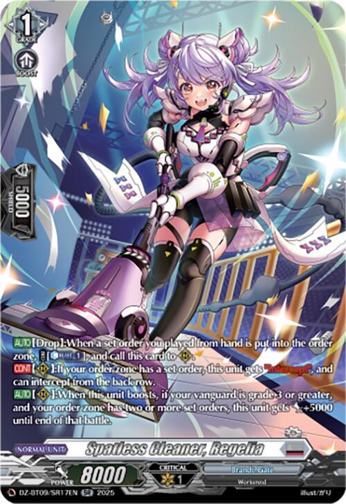 Spatless Cleaner, Regelia (SR) - DZ-BT09: Super Brave Detonation - Cardfight Vanguard ...