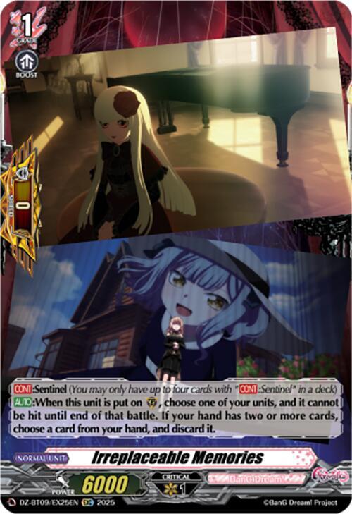 Irreplaceable Memories (EXC) (EX25EN) - DZ-BT09: Super Brave Detonation - Cardfight Vanguard ...