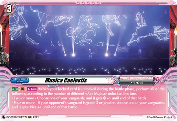Musica Caelestis (EXC) - DZ-BT09: Super Brave Detonation - Cardfight ...