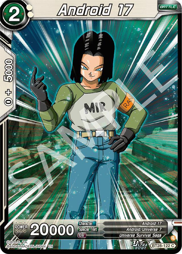 Android 17 - Prismatic Clash - Dragon Ball Super: Masters - TCGplayer.com