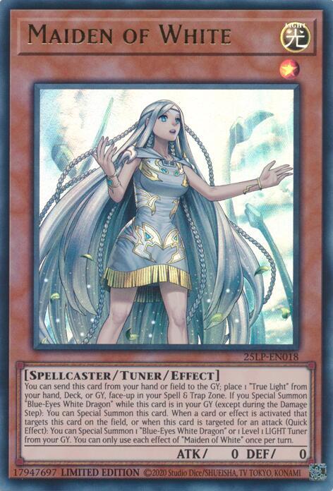 Maiden of White - Limited Pack World Championship 2025 - YuGiOh ...