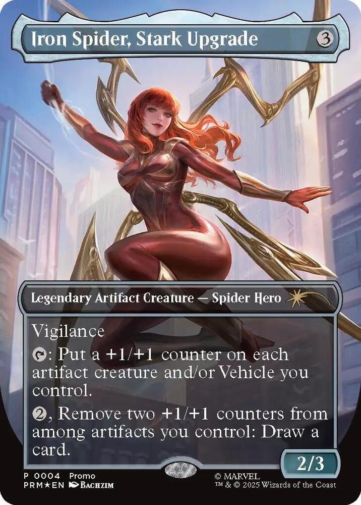 Iron Spider, Stark Upgrade (Borderless) - Media Promos - Magic: The Gathering - TCGplayer.com