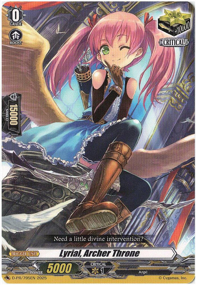 Lyrial, Archer Throne - D Promo Cards - Cardfight Vanguard - TCGplayer.com