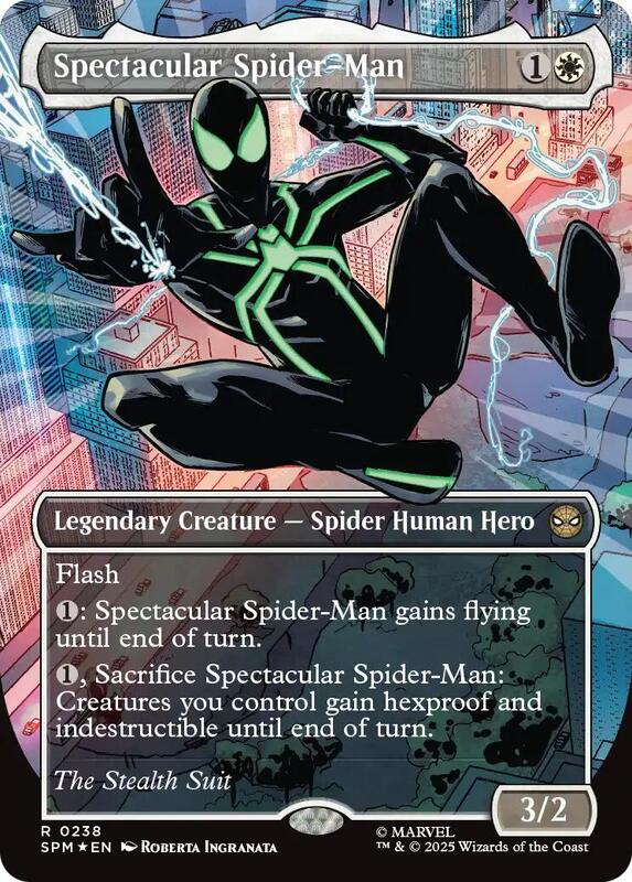 Spectacular Spider-Man (0238) (Borderless) (Textured Foil) - Marvel's ...