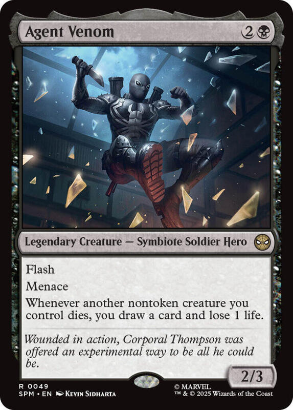 Agent Venom - Marvel's Spider-Man - Magic: The Gathering - TCGplayer.com