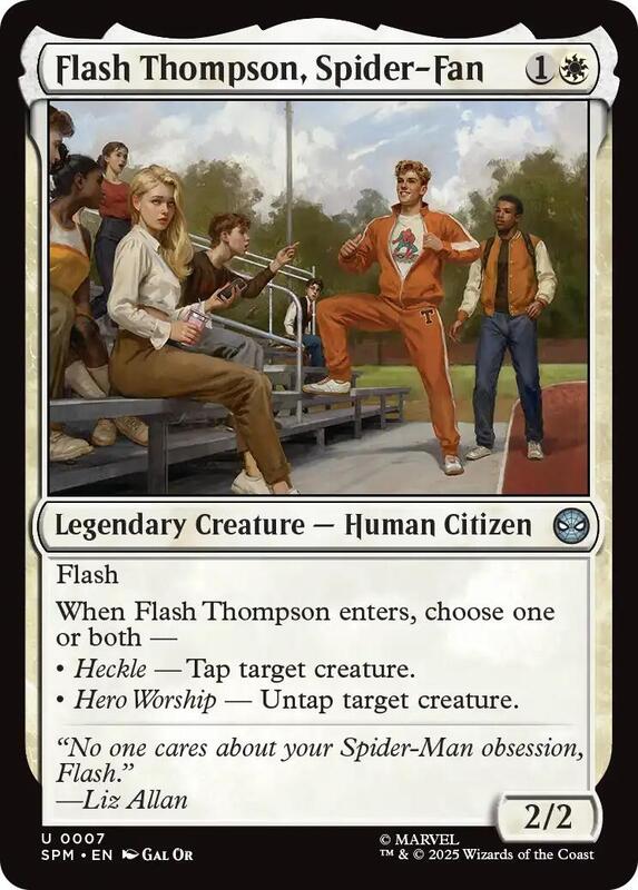 Flash Thompson, Spider-Fan - Marvel's Spider-Man - Magic: The Gathering ...