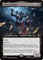 Agent Venom (Extended Art) - Marvel's Spider-Man - Magic: The Gathering ...