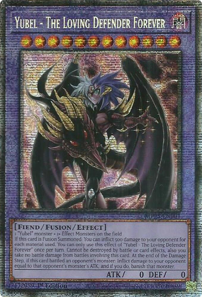 Yubel - The Loving Defender Forever - 2025 Mega-Pack - YuGiOh ...