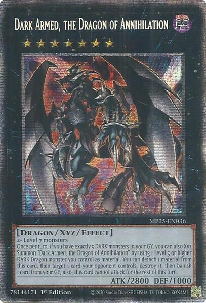 Dark Armed, the Dragon of Annihilation - 2025 Mega-Pack - YuGiOh ...