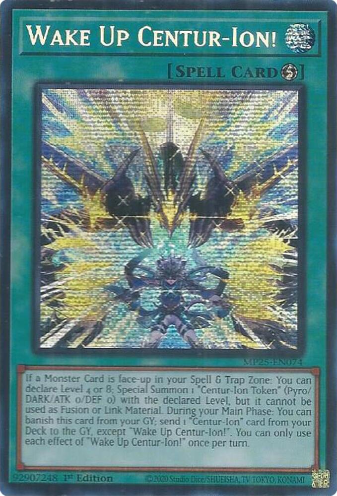 Wake Up Centur-Ion! - 2025 Mega-Pack - YuGiOh - TCGplayer.com
