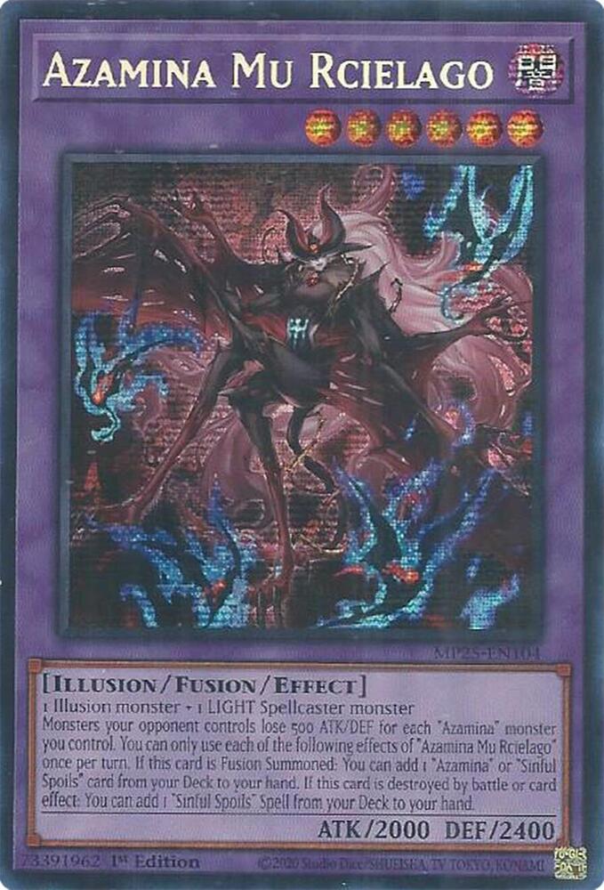 Azamina Mu Rcielago - 2025 Mega-Pack - YuGiOh - TCGplayer.com