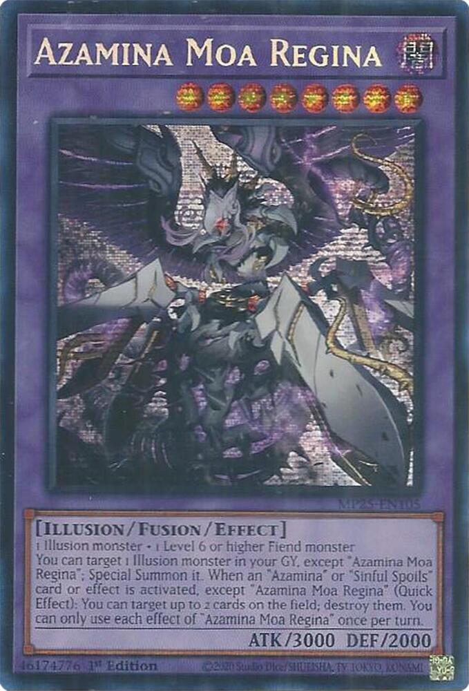 Azamina Moa Regina - 2025 Mega-Pack - YuGiOh - TCGplayer.com