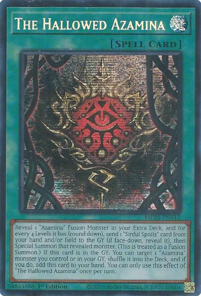 The Hallowed Azamina - 2025 Mega-Pack - YuGiOh - TCGplayer.com