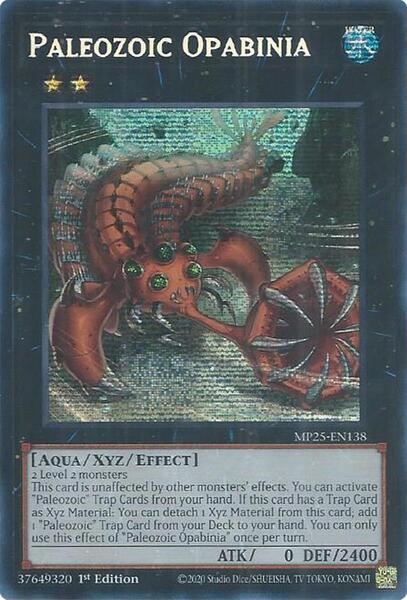 Paleozoic Opabinia - 2025 Mega-Pack - YuGiOh - TCGplayer.com