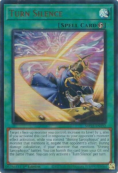 Turn Silence - 2025 Mega-Pack - YuGiOh - TCGplayer.com
