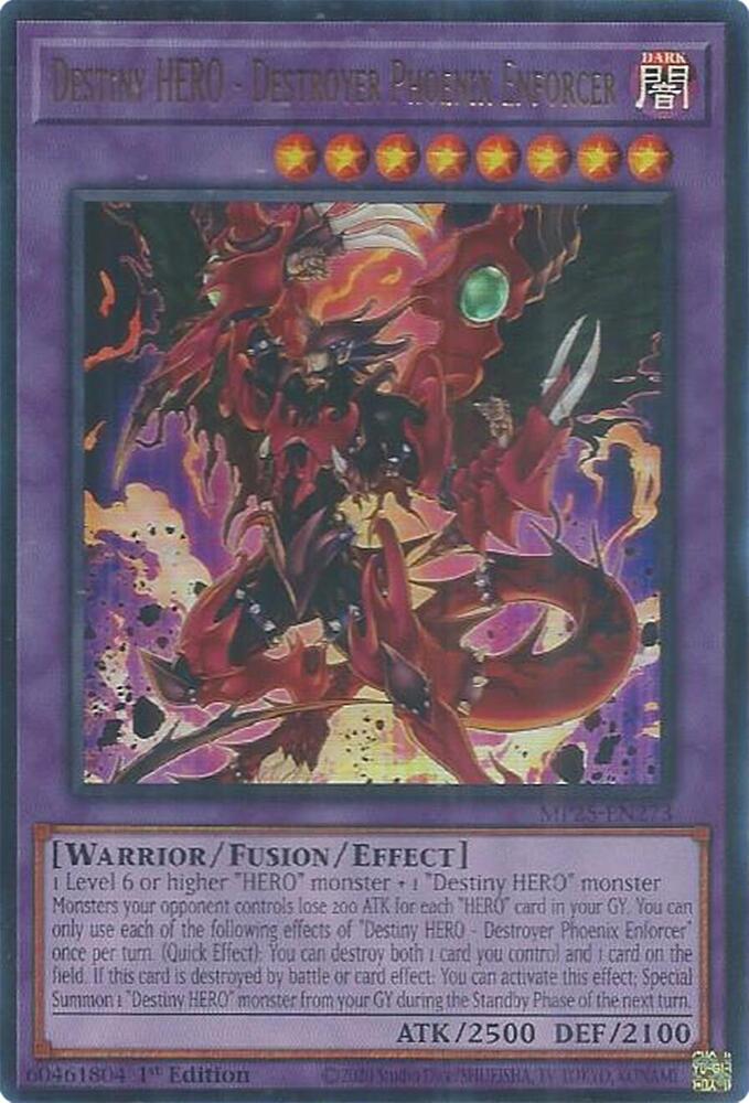Destiny HERO - Destroyer Phoenix Enforcer - 2025 Mega-Pack - YuGiOh - TCGplayer.com