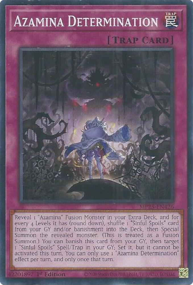 Azamina Determination - 2025 Mega-Pack - YuGiOh - TCGplayer.com