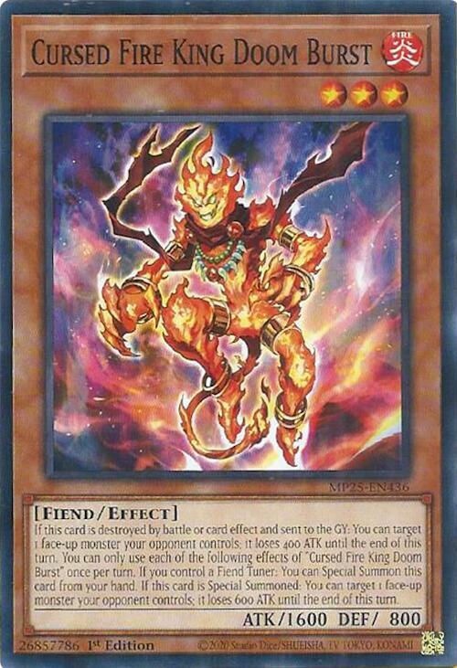 Cursed Fire King Doom Burst - 2025 Mega-Pack - YuGiOh - TCGplayer.com