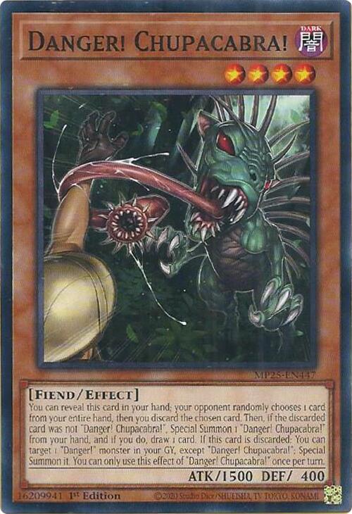 Danger! Chupacabra! - 2025 Mega-Pack - YuGiOh - TCGplayer.com