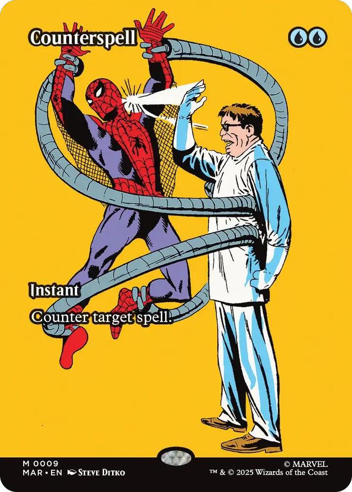 Counterspell (Borderless) - Marvel Universe Eternal-Legal - Magic: The ...