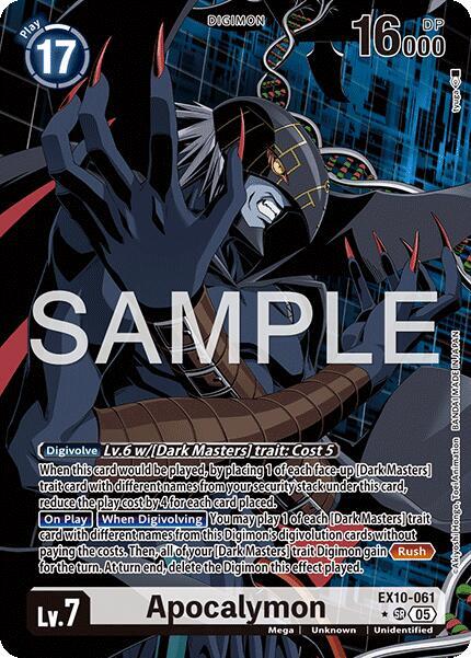 Apocalymon (Alternate Art) - Sinister Order - Digimon Card Game ...