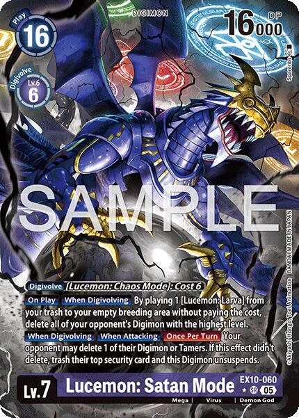 Lucemon: Satan Mode (Alternate Art) - Sinister Order - Digimon Card Game - TCGplayer.com