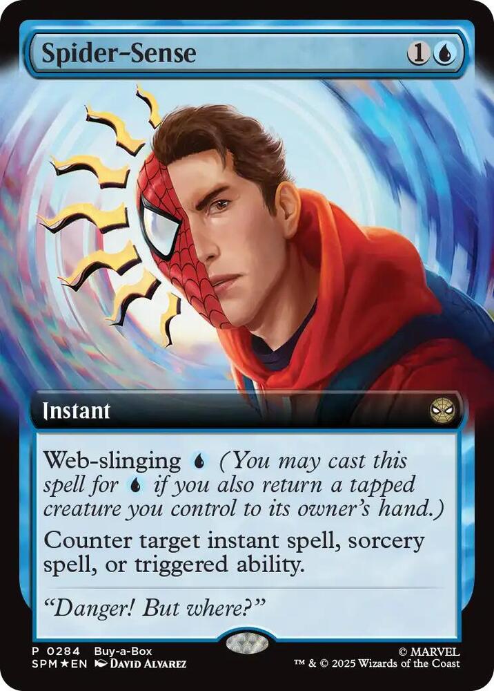 Spider-Sense (Extended Art) - Buy-A-Box Promos - Magic: The Gathering ...