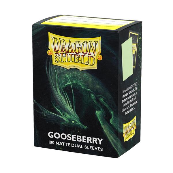 Dragon Shield Dual Matte Standard Sleeves - Gooseberry (100-Pack ...