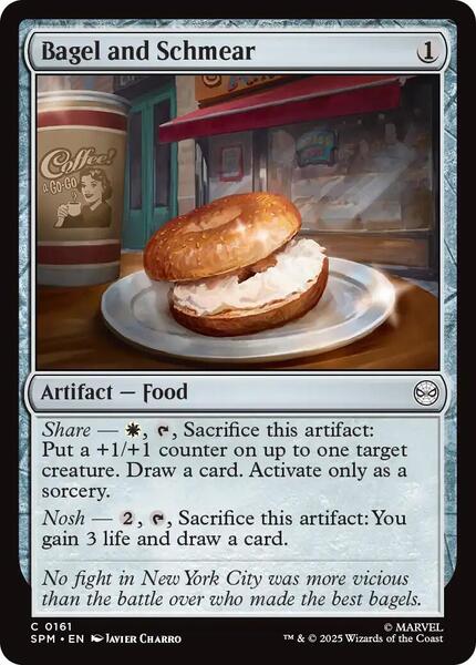 Bagel and Schmear - Marvel's Spider-Man - Magic: The Gathering ...