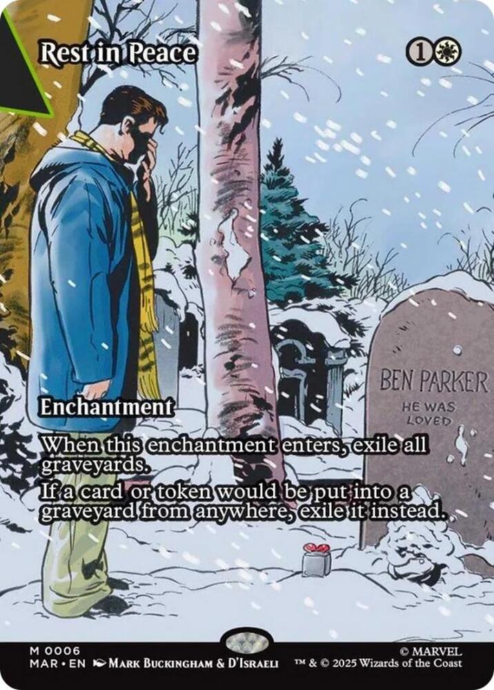 Rest in Peace (Borderless) - Marvel Universe Eternal-Legal - Magic: The ...
