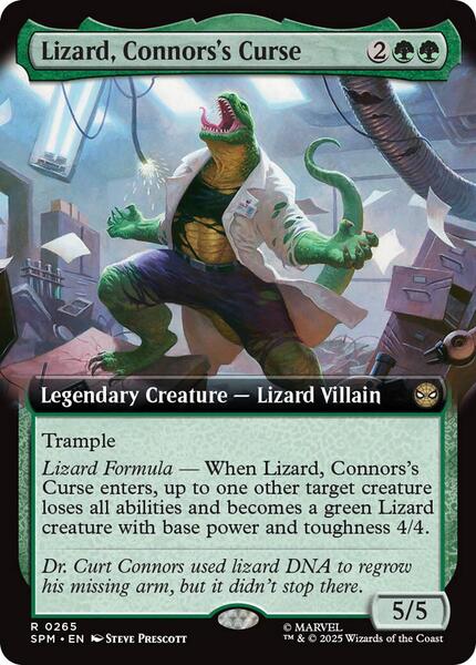 Lizard, Connors's Curse (Extended Art) - Marvel's Spider-Man - Magic ...