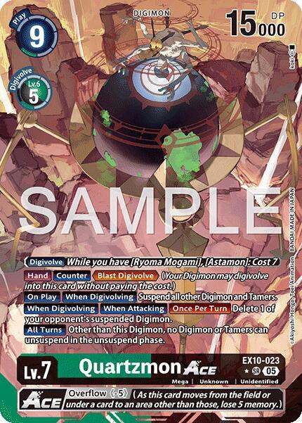 Quartzmon ACE (Alternate Art) - Sinister Order - Digimon Card Game ...