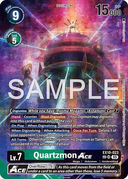 Quartzmon ACE (SP) - Sinister Order - Digimon Card Game - TCGplayer.com