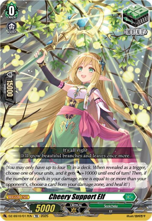 Cheery Support Elf - DZ-SS10: Shiki Otei Start Deck - Cardfight Vanguard - TCGplayer.com