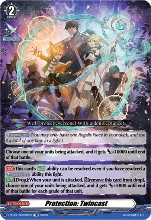 Protection: Twincast - DZ-SS10: Shiki Otei Start Deck - Cardfight ...