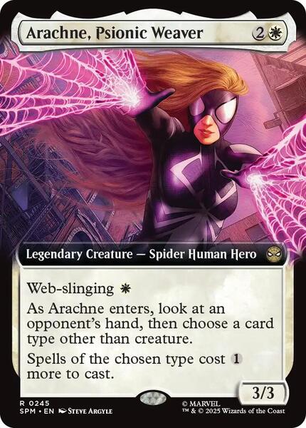 Arachne, Psionic Weaver (Extended Art) - Marvel's Spider-Man - Magic ...