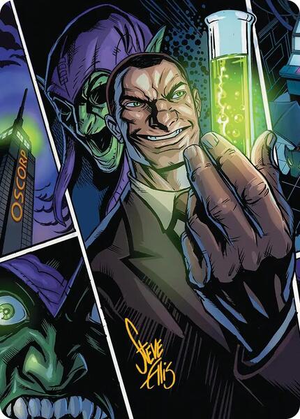 Norman Osborn Art Card (Gold-Stamped Signature) - Art Series: Marvel's ...